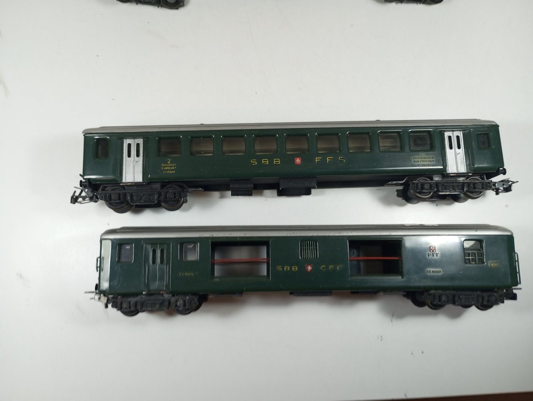 HAG: 5 x SBB Wagen / wagons CFF (Gebraucht) in Fontaines NE für CHF 1 ...