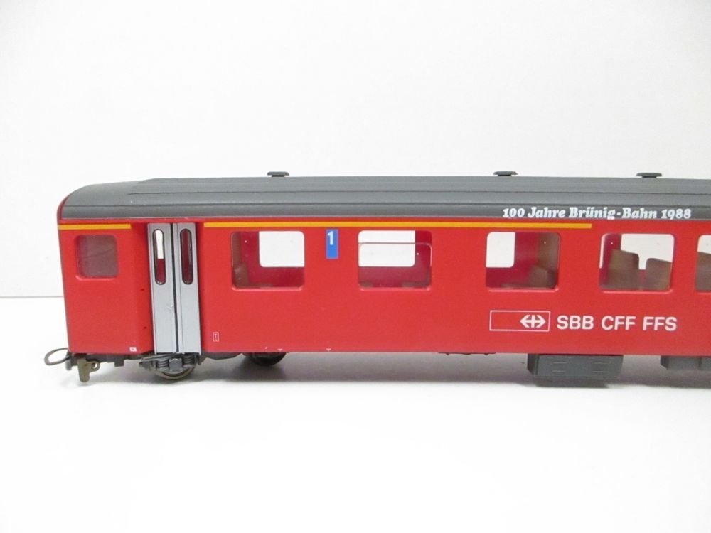Bemo H0m 3277 428 SBB Personenwagen 100 Jahre Brünig-Bahn (Neu und ...