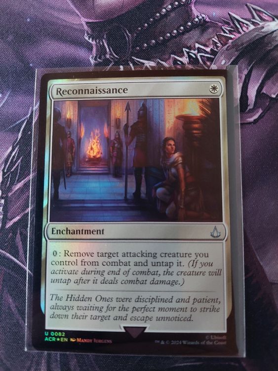 Reconnaissance (Foil) - mtg Assasin's creed (Neu (gemäss Beschreibung ...