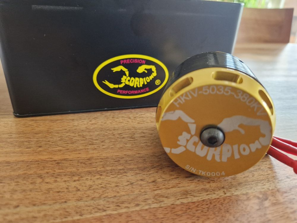 neuer Scorpion Motor HKIV-5035-380KV. für Heli oder Boot. | Acheter sur ...