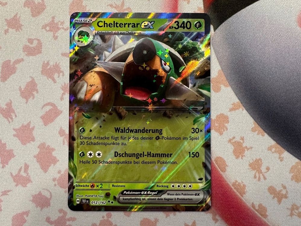 Chelterrar ex TEF 012/162 DE Pokemon Gewalten der Zeit (Neu (gemäss ...