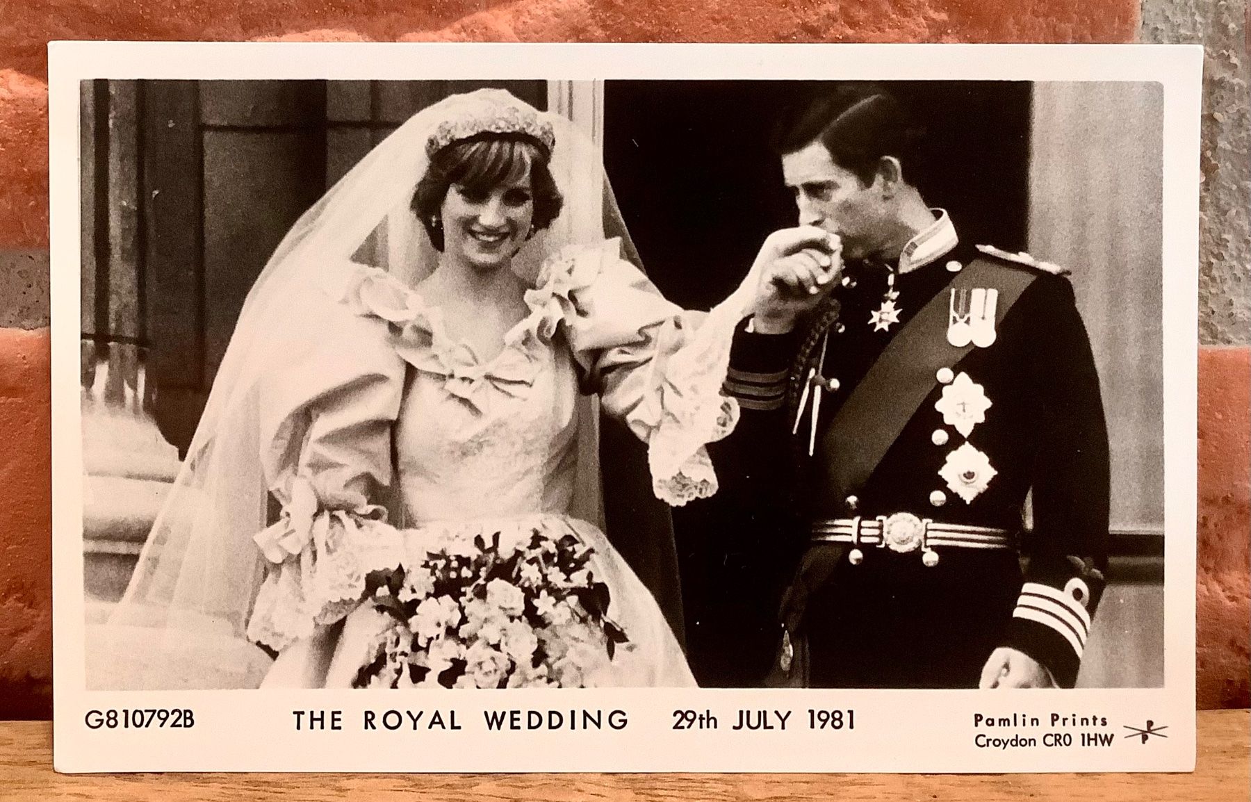 1981 Alte AK - PRINZ CHARLES & LADY DIANA - Royal Family (Gebraucht) in ...