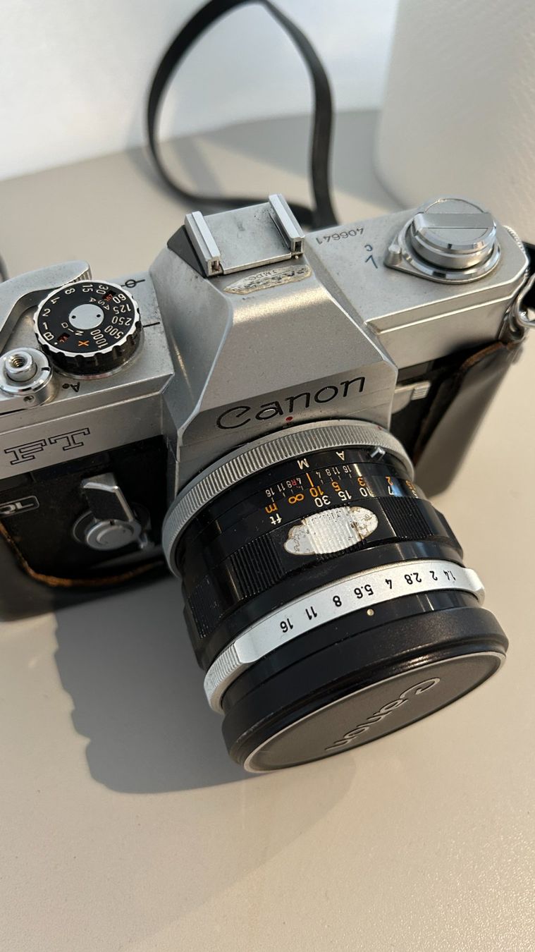Canon FT QL SLR Kamera inkl. Objektiv 50mm f/1.4 Nr. 406641 (Gebraucht ...