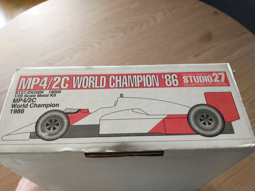 Kit métal 1/20 STUDIO27 McLaren MP4/2C - NO BBR Tameo AMR (Neu und ...
