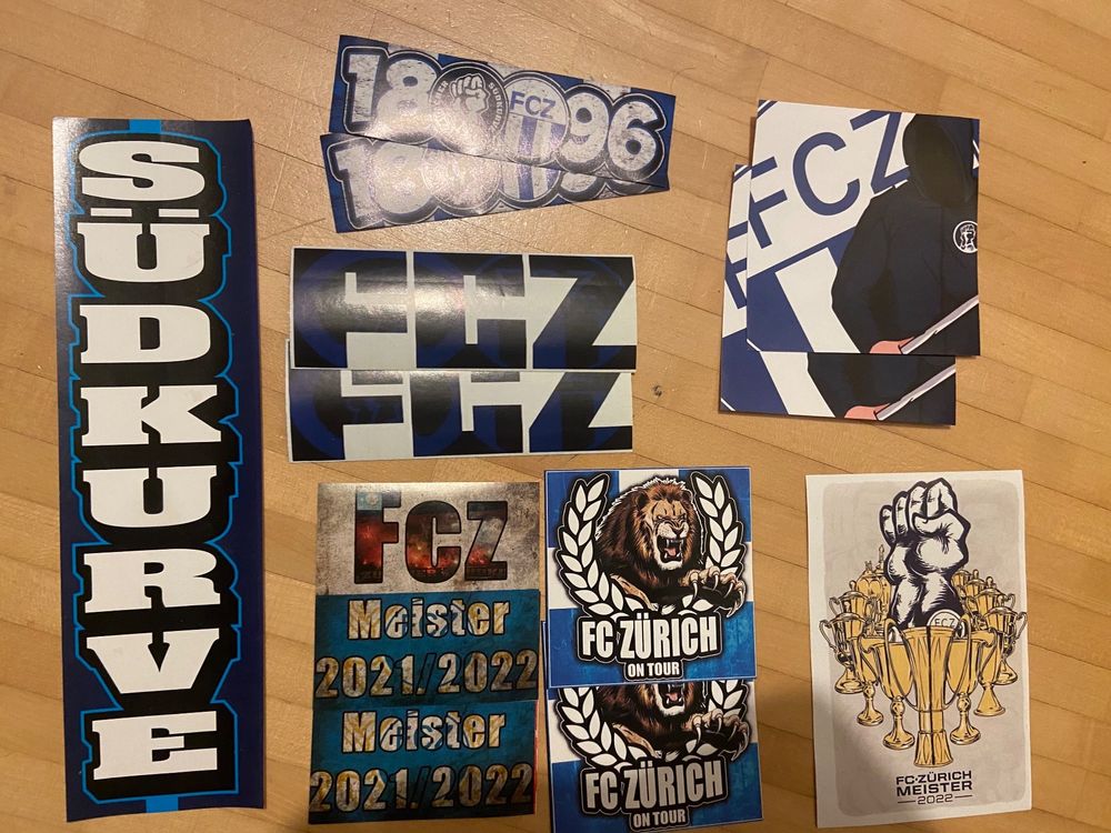 FCZ Südkurven Stickers (Neu und originalverpackt) in für CHF 16 – mit ...