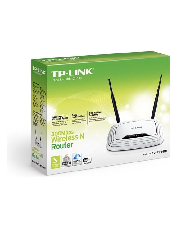 TP-Link TL-WR841N WLAN Router - Schnelles Internet (Gebraucht) in ...