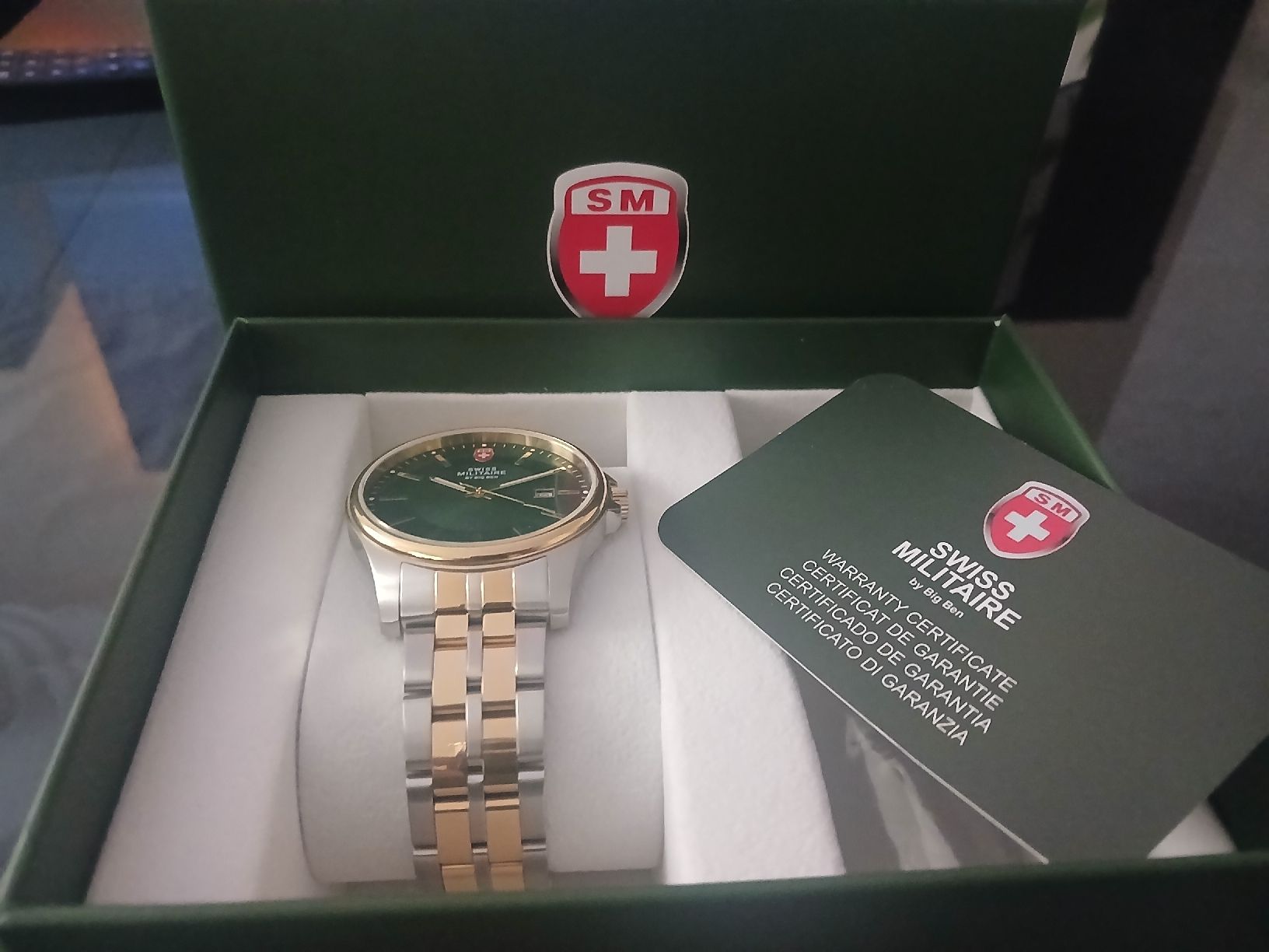 SwissMilitaire nue preus 350 CFR nigelnagelneu uhr (Neu und ...