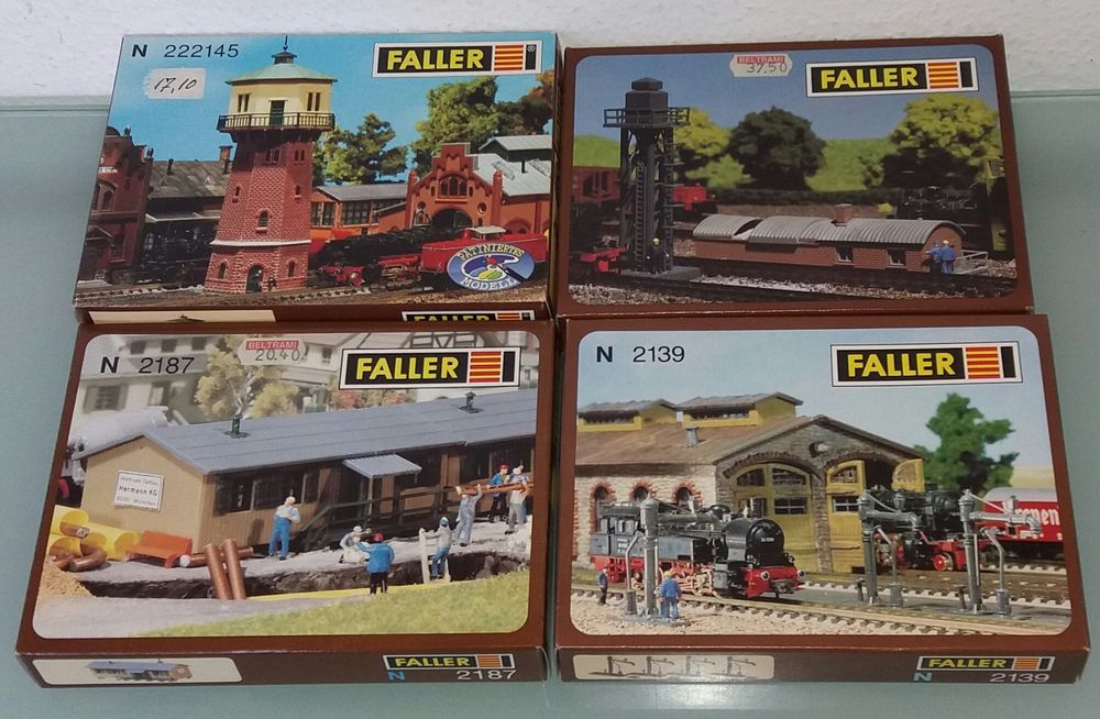 Faller Spur N - Set mit 4 Bausätzen - nicht gebraucht | Kaufen auf Ricardo