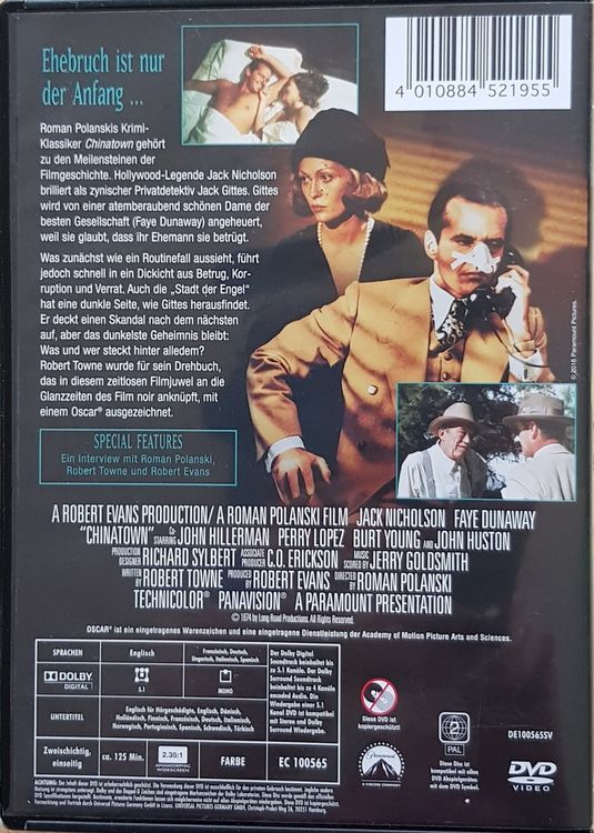 Chinatown. Jack Nicholson, Faye Dunaway (DVD) 1974 | Kaufen auf Ricardo