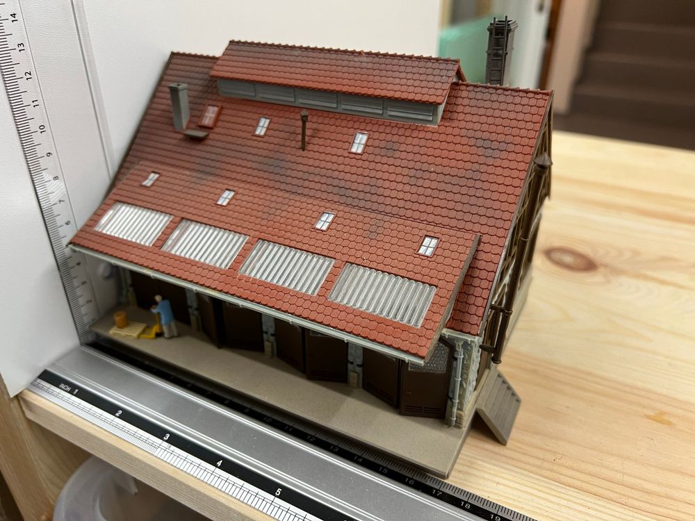 Fachwerk Lagerhalle H0 1:87 / Vollmer 54076 (Gebraucht) in für CHF 16 ...