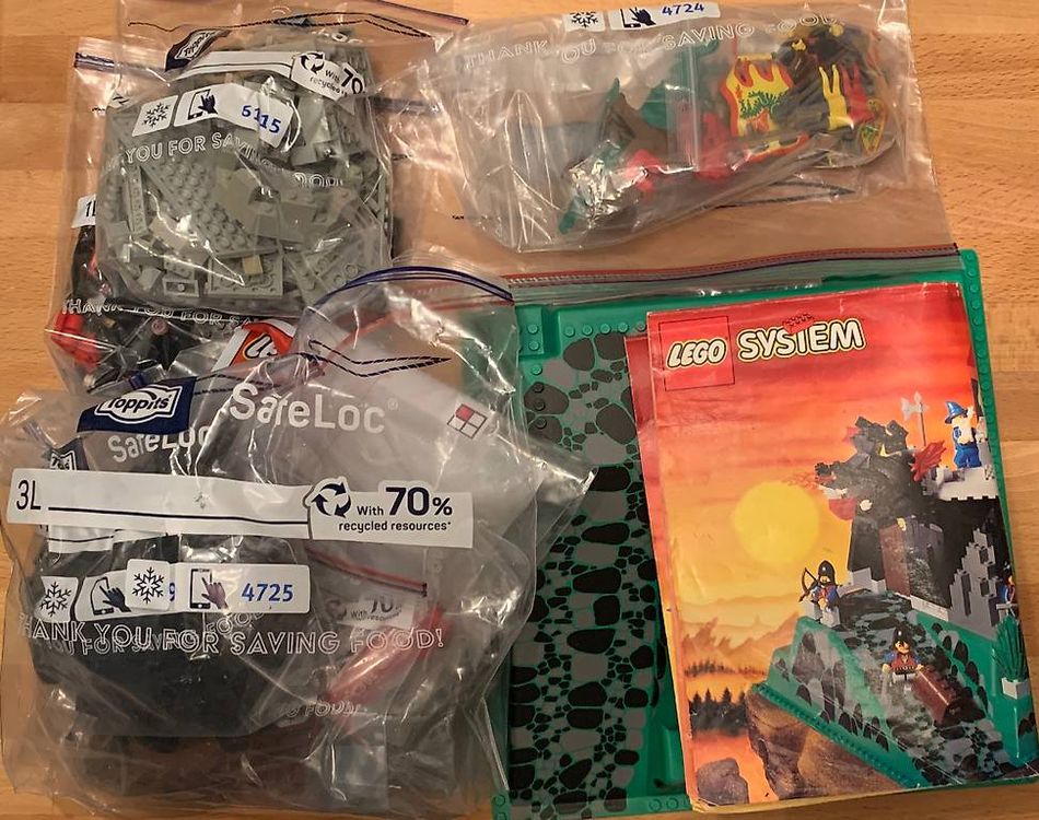 Lego 6082 - Drachenburg / Fire Breathing Fortress (Gebraucht) in ...