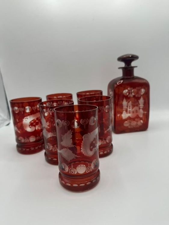ensemble de carafe et verres anciennes (Gebraucht) in Vésenaz für CHF ...