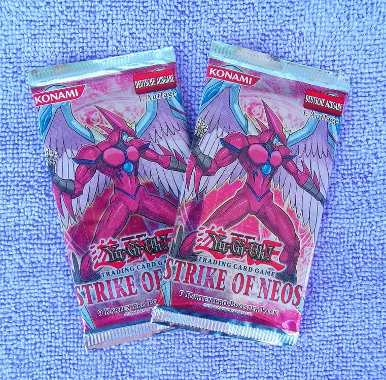 Yu-Gi-Oh! TCG - Strike of Neos 1. Auflage Booster Pack (DE) (Neu und ...