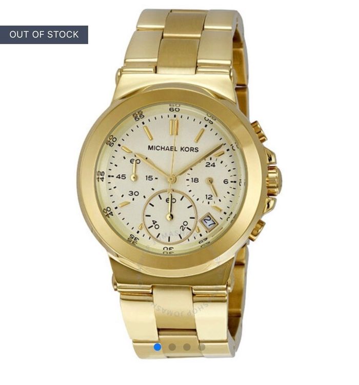 Michael Kors MK-5222 Chronograph Quartz Gold Dial (Gebraucht) in für ...