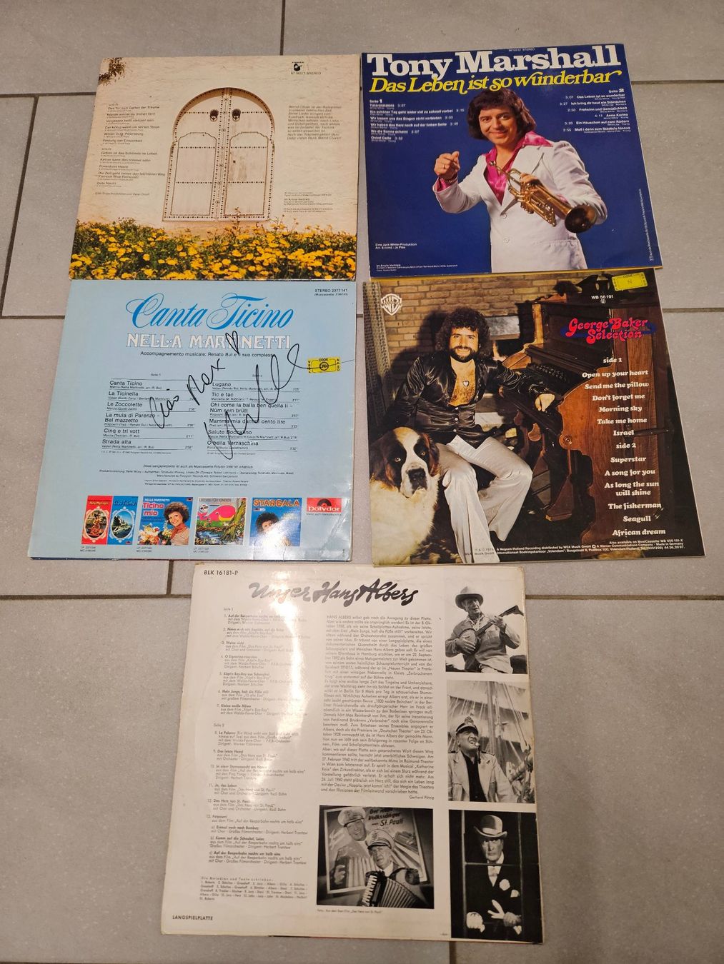 Schallplatten Sammlung: Oldies, Schlager, Diverse (5 Stück) (Gebraucht ...