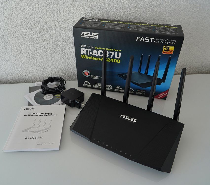 ASUS Internet Wi-Fi Router RT-AC87U (Gebraucht) in Seengen für CHF 26 ...