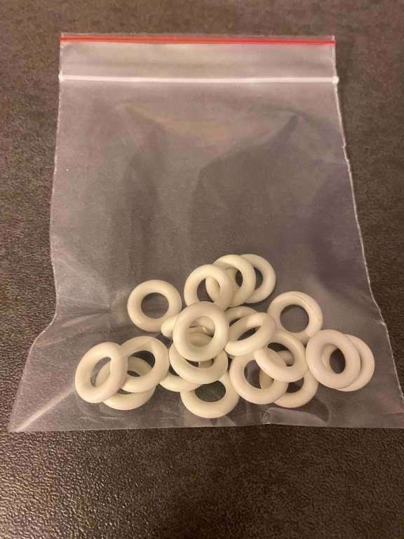 Dinky Toys 20 pneus blancs, diamètre 15 mm / 8 mm (Neu (gemäss ...