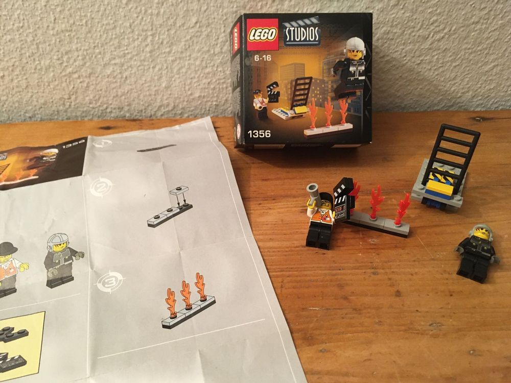 Lego Set 1356 Studios, Stuntman Catapult m OVP u Anleitung (Gebraucht ...