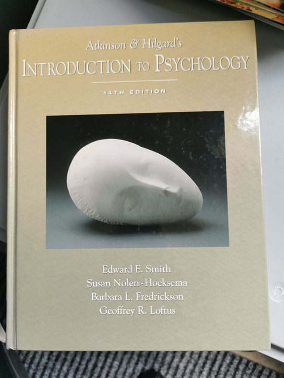 Buch: Atkinson & Hilgards Introduction to Psychology (Gebraucht) in ...