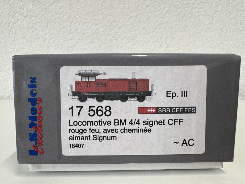 LS Models 17568 Bm 4/4 SBB CFF AC Digital | Kaufen auf Ricardo
