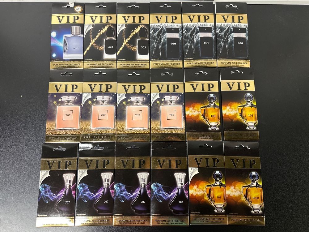 Neu Restposten div. Auto Duft Lufterfrischer VIP (18x) (Neu und ...
