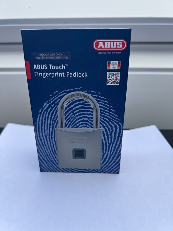 ABUS Touch Fingerprint Padlock | Kaufen auf Ricardo