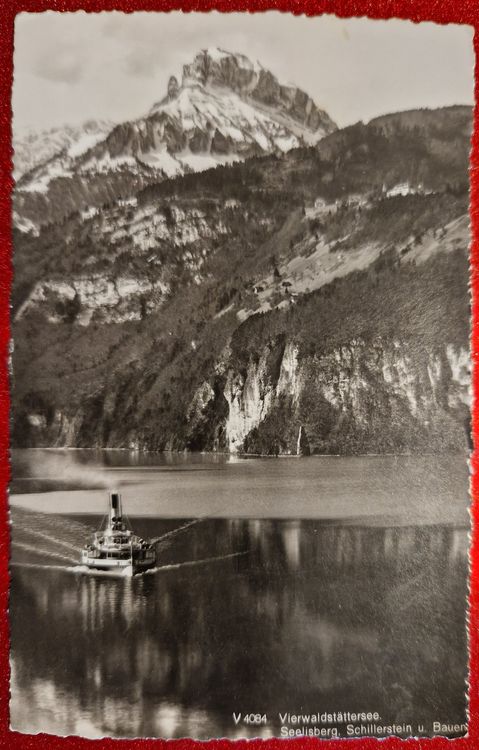 Vierwaldstättersee - Dampfschiff vor 1939 (Neu (gemäss Beschreibung)) in Melchnau für CHF 4 ...