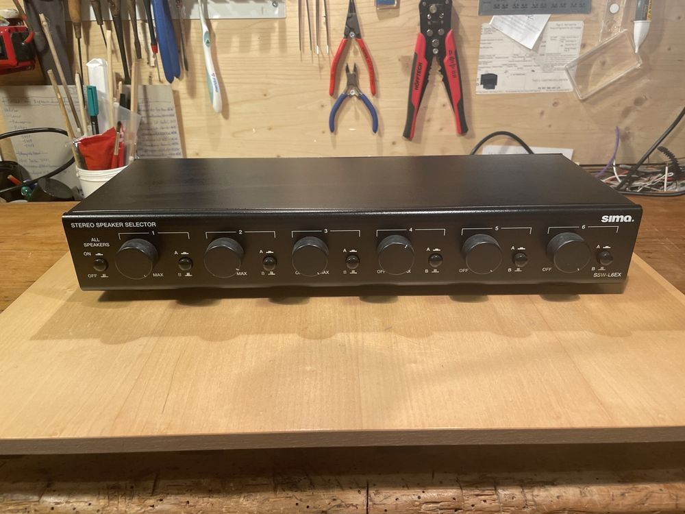 Simo SSW-L6EX Stereo Lautsprecher Wahlschalter (Gebraucht) in Uster für ...