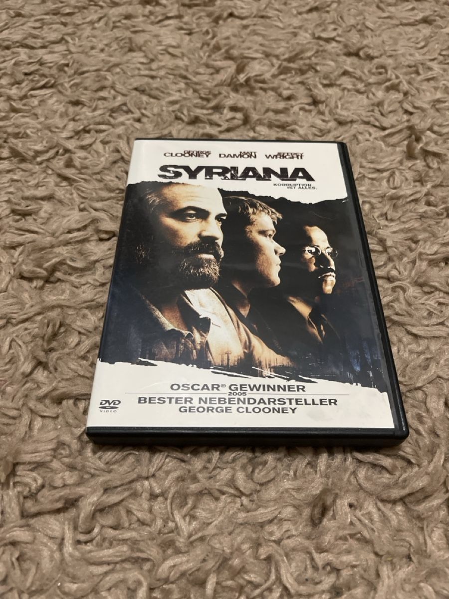 DVD Thriller "Syriana" - Top Zustand - Clooney/Damon! (Gebraucht) in ...