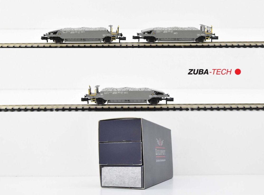 Liliput Schüttgutwagen-Set 3-tlg Spur N GS mit OVP (Gebraucht) in St. Gallen für CHF 38 – mit ...