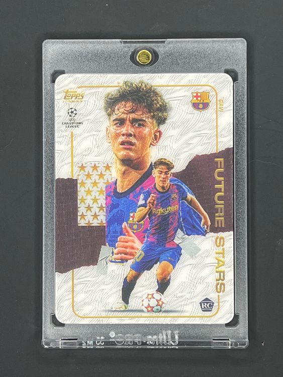 2021-22 Topps UCL Gold Gavi Future Stars 3D | Kaufen auf Ricardo