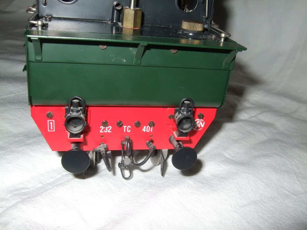 Aster / Fulgurex SNCF 232TC Lokomotive Echtdampf /No Märklin (Gebraucht ...