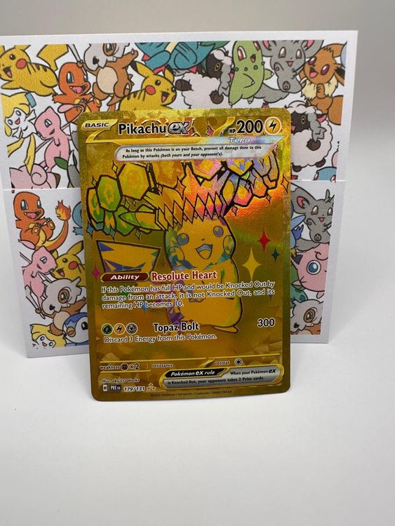 Pikachu EX 179/131 Prismatic Evolutions ab 1.- ! | Kaufen auf Ricardo