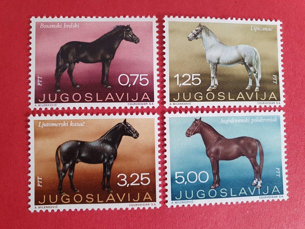 Briefmarken Jugoslavija Jugoslawien Pferd (Gebraucht) in Münsingen für CHF 1 – mit Lieferung auf ...