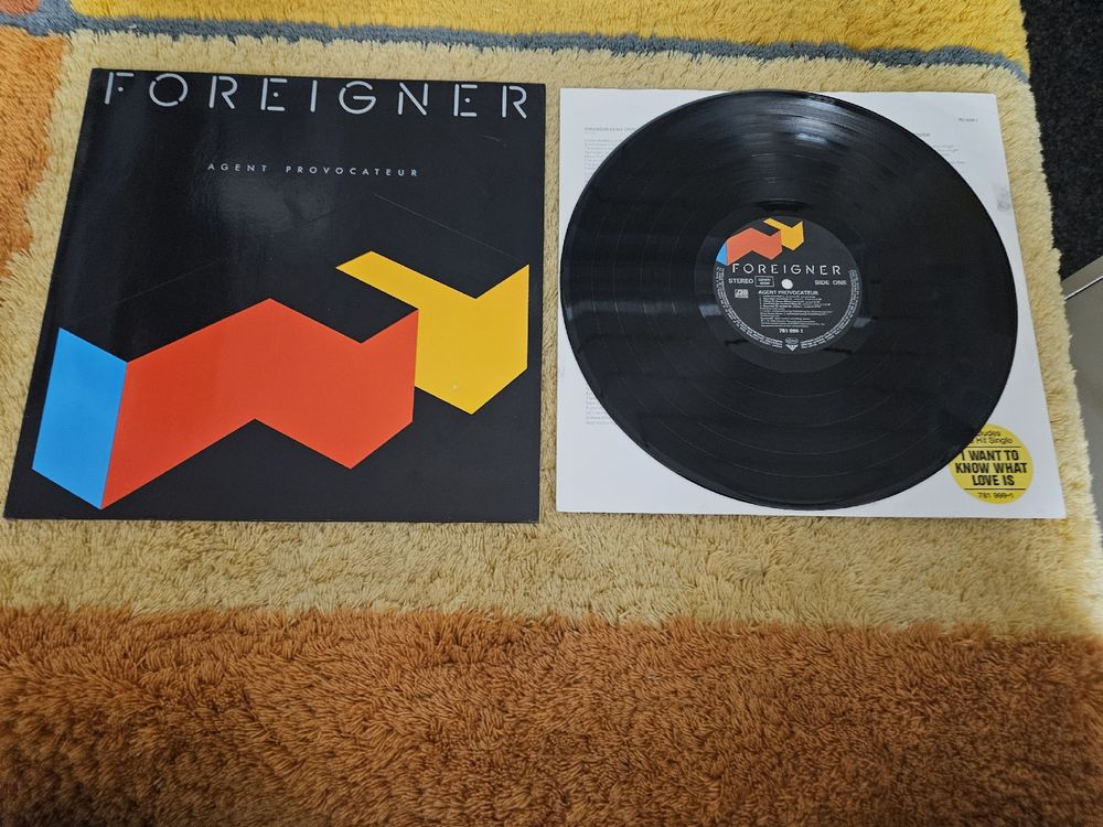 Foreigner Schallplatte Lp - Agent Prpvocateur (Neu (gemäss Beschreibung ...