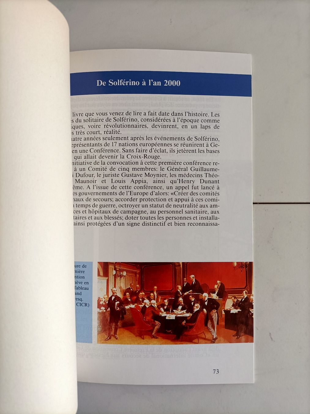 Un souvenir de Solférino - Livre anniversaire 125 ans Croix (D'occasion ...