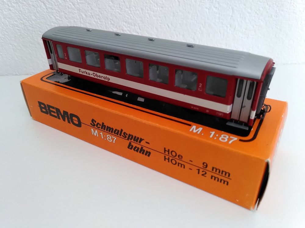 Bemo FO B 4272 Personenwagen kurz H0m (Gebraucht) in Naters für CHF 20 ...