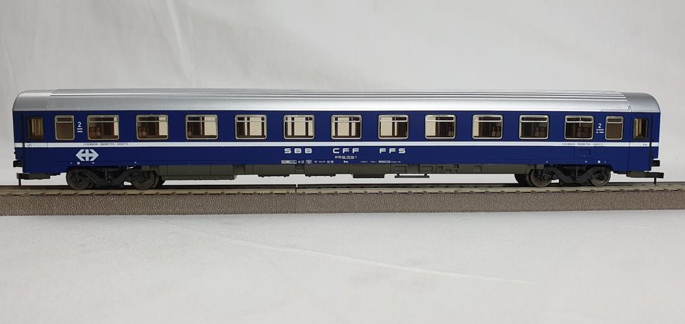 Roco 54234A SBB Bcm Eurofima-Schnellzugwagen 1.Kl. , AC, OVP (Gebraucht) in Seon für CHF 11 ...