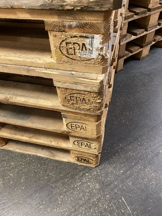 EPAL EURO Palette(n) / Einzelstücke ab Platz (Gebraucht) in Schöftland für CHF 8 – nur Abholung ...
