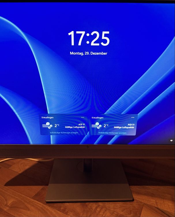 HP EliteDisplay E273m Monitor - Top Zustand, 27 Zoll! (Gebraucht) in ...