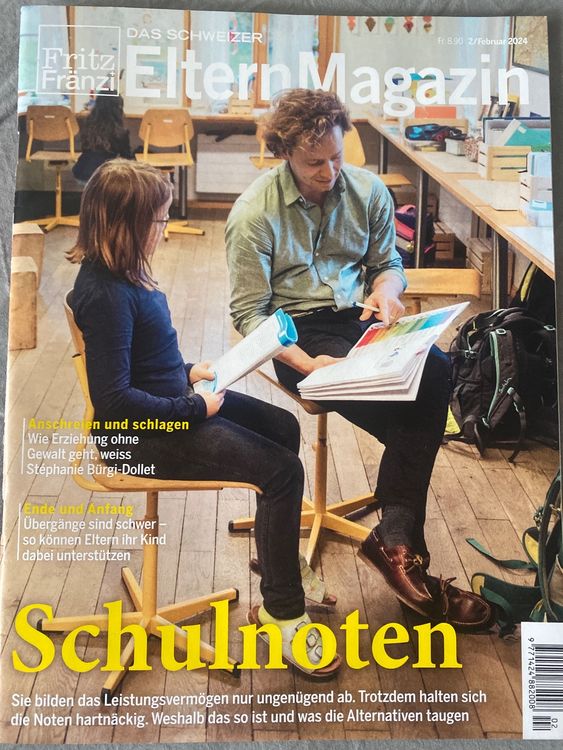 ELTERN MAGAZIN „Schulnoten“ Fritz Frãnzi Ausgabe 2/24 (Neu (gemäss Beschreibung)) in Frauenfeld ...