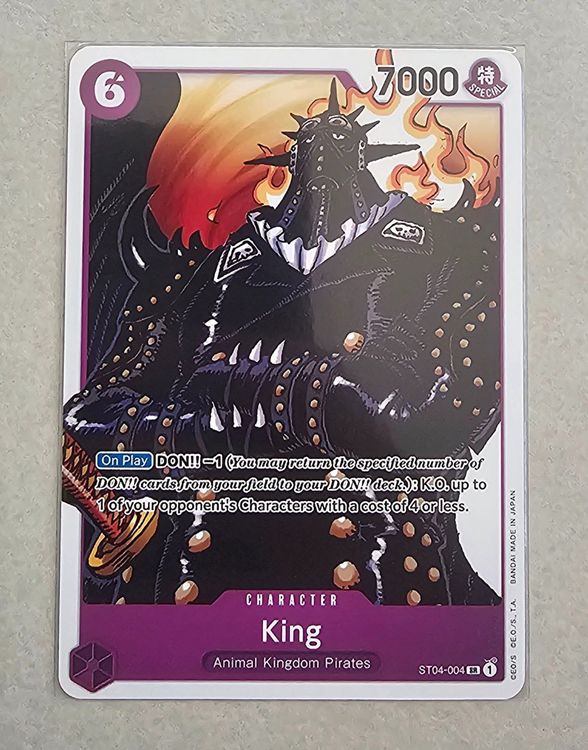 One Piece SR King (ST04-004) (V.1) | Kaufen auf Ricardo