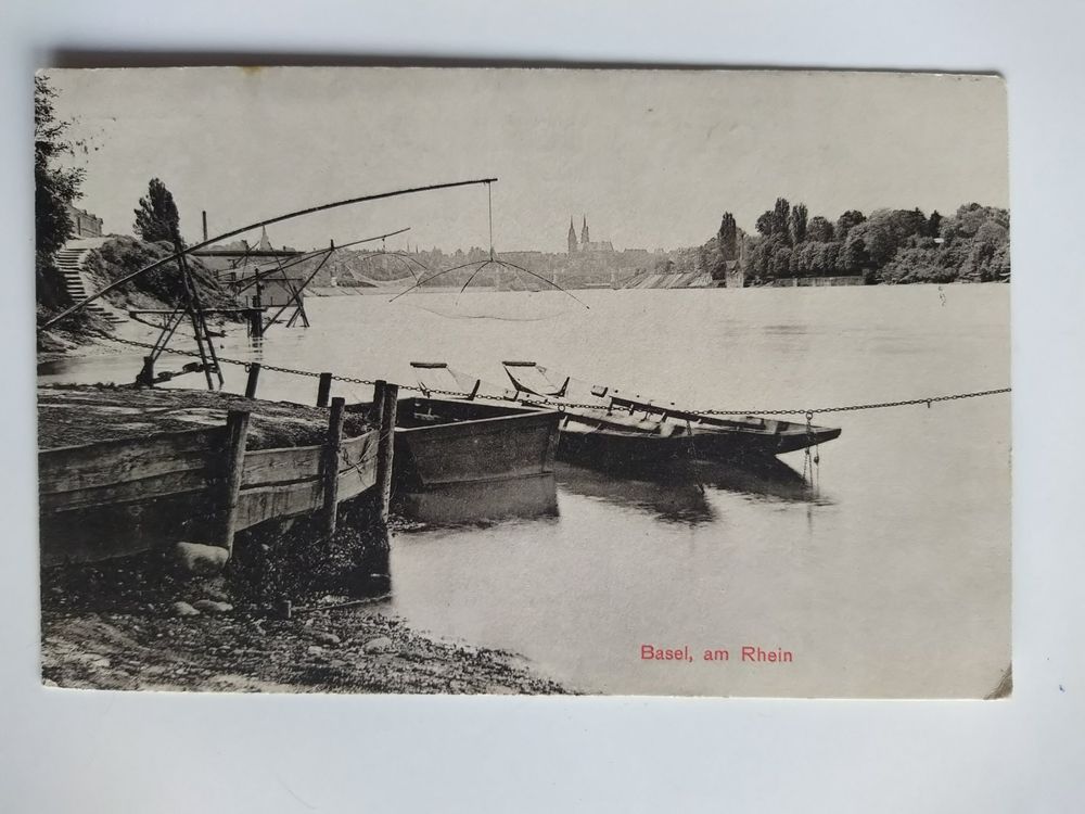 Basel, Schiff, dat. 1908 (Gebraucht) in Ohmstal für CHF 1 – mit Lieferung auf Ricardo kaufen