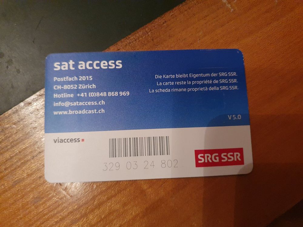 SAT Modul +sat access Karte | Kaufen auf Ricardo