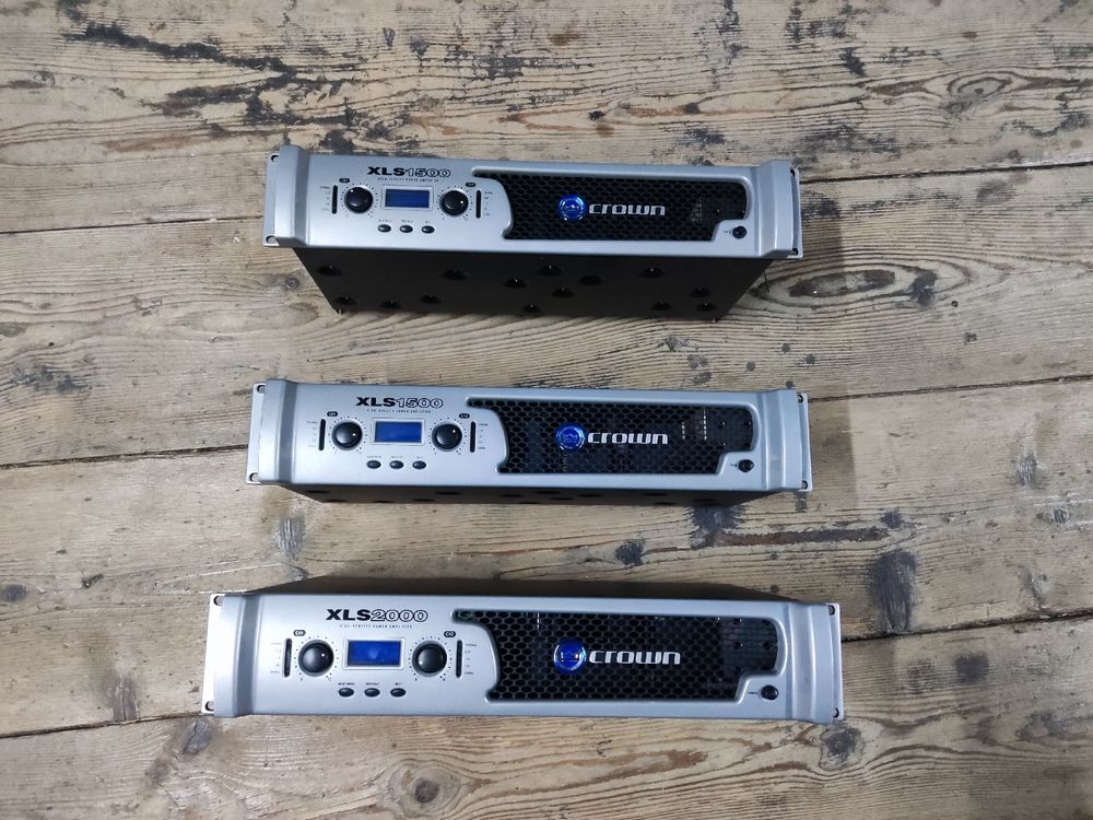 crown xls1500 DriveCore Class D Power Amp Endstufe | Kaufen auf Ricardo
