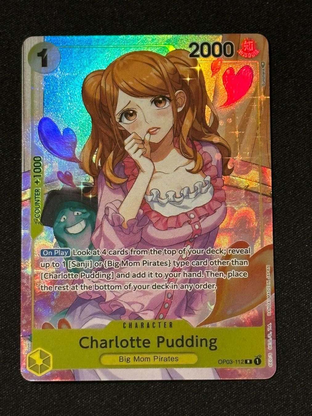 Charlotte Pudding OP03-112 V.2 – One Piece TCG – NM (Gebraucht) in ...