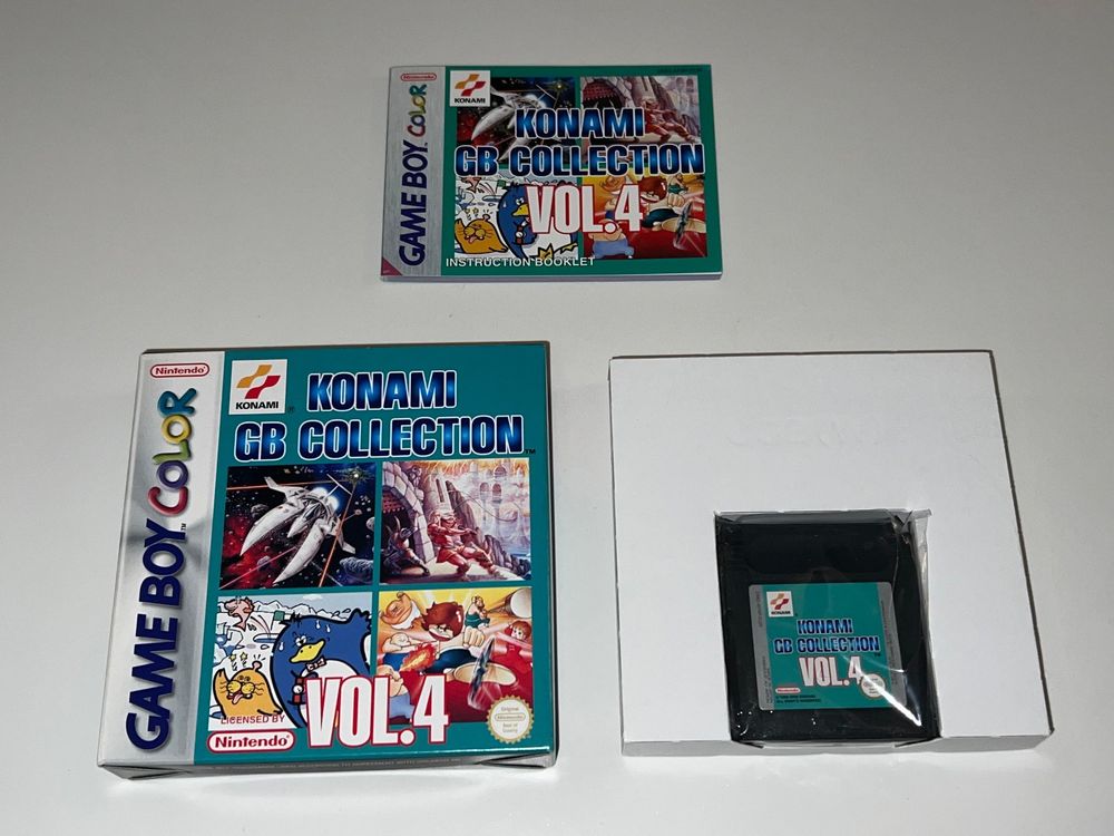 Game Boy Color (GBC) - Konami GB Collection Vol. 4 (OVP) TOP | Kaufen ...