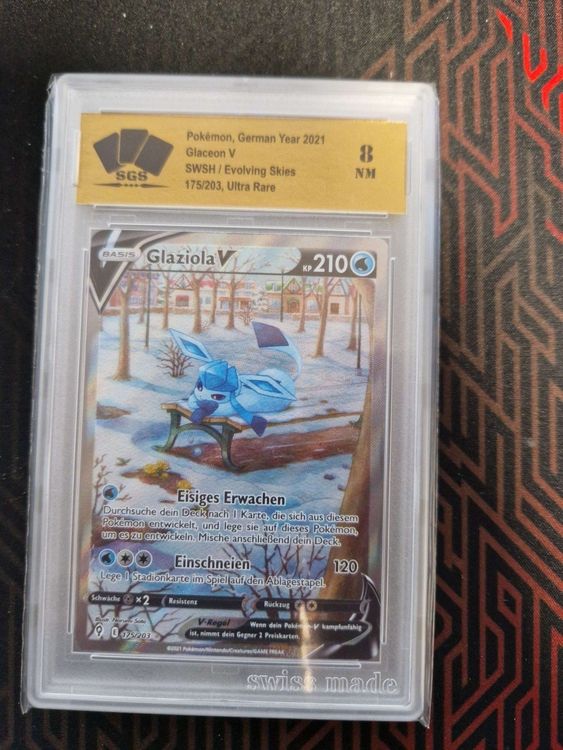 Glaceon / Glaziola V AltArt / SGS 8 (D'occasion) à Killwangen pour CHF ...