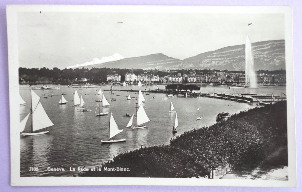 Genève, La Rade et le Mont-Blanc (Gebraucht) in Fétigny für CHF 1 – mit Lieferung auf Ricardo kaufen