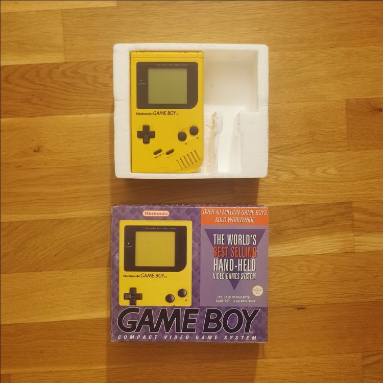 Game Boy Special Edition (OVP / Very Rare / DMG-01 / gelb) (Gebraucht ...